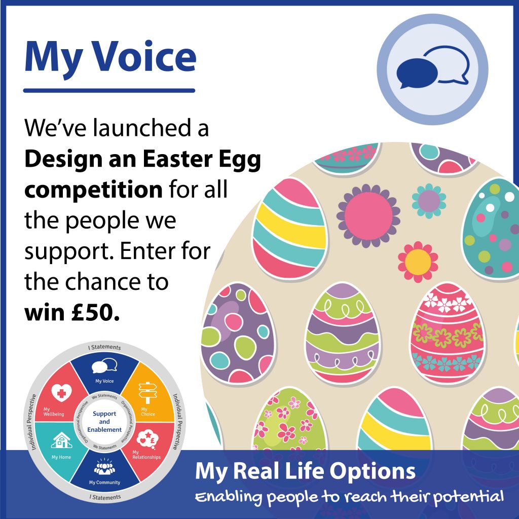 Design an Easter Egg Competition - Real Life Options